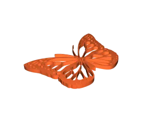 2.5D Butterfly by TheCraftyLycan | Download free STL model | Printables.com