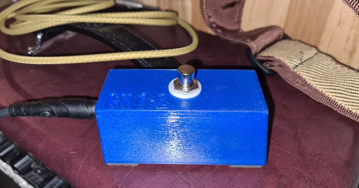 Single footswitch by Metallo | Download free STL model | Printables.com