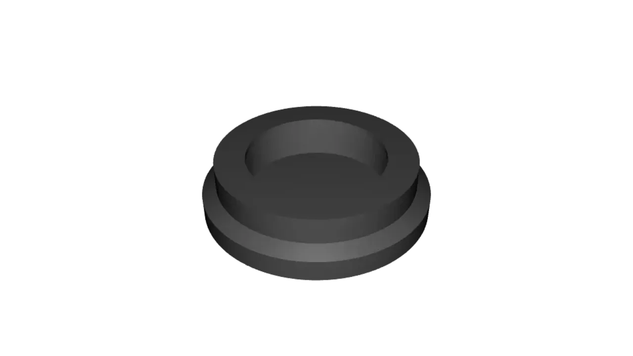 Pinball Leg Leveler Caster by scottieIA | Download free STL model ...