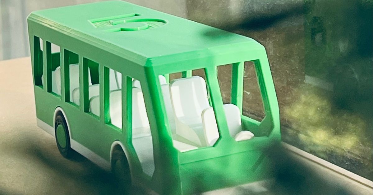 Bus no. 5 by jdormer9 | Download free STL model | Printables.com