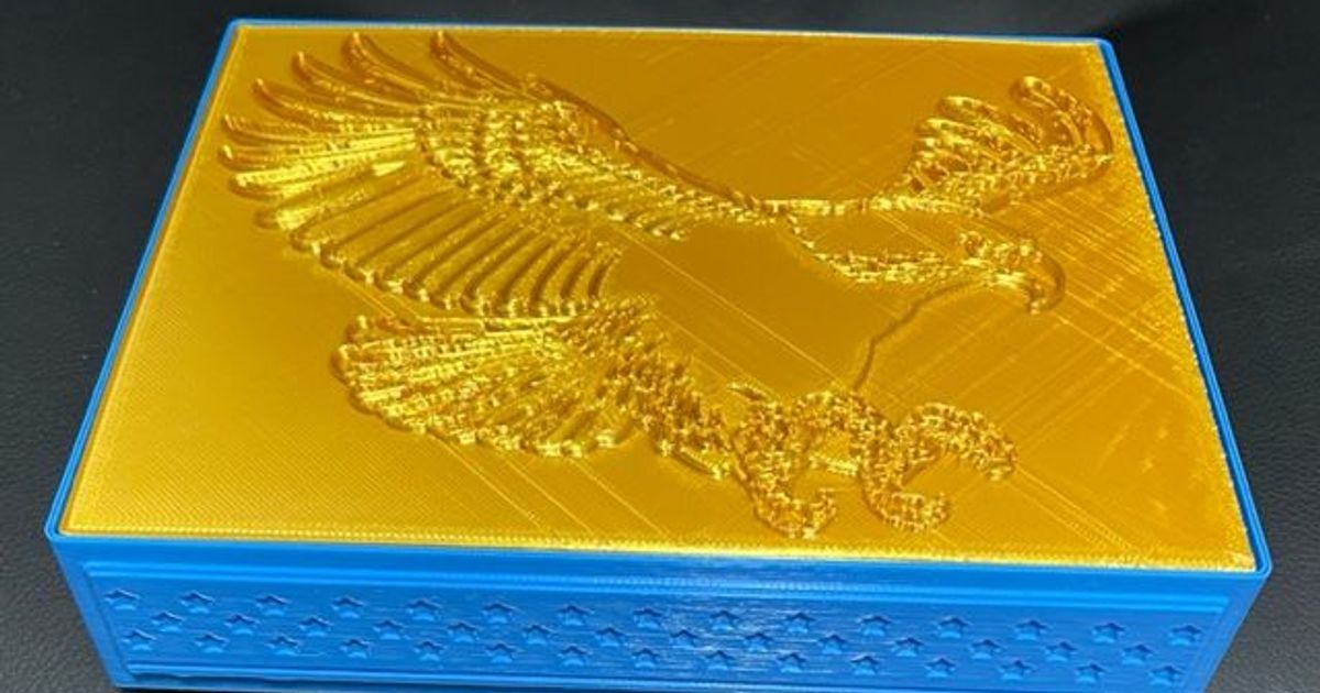 Freedom Gift Box by chris | Download free STL model | Printables.com