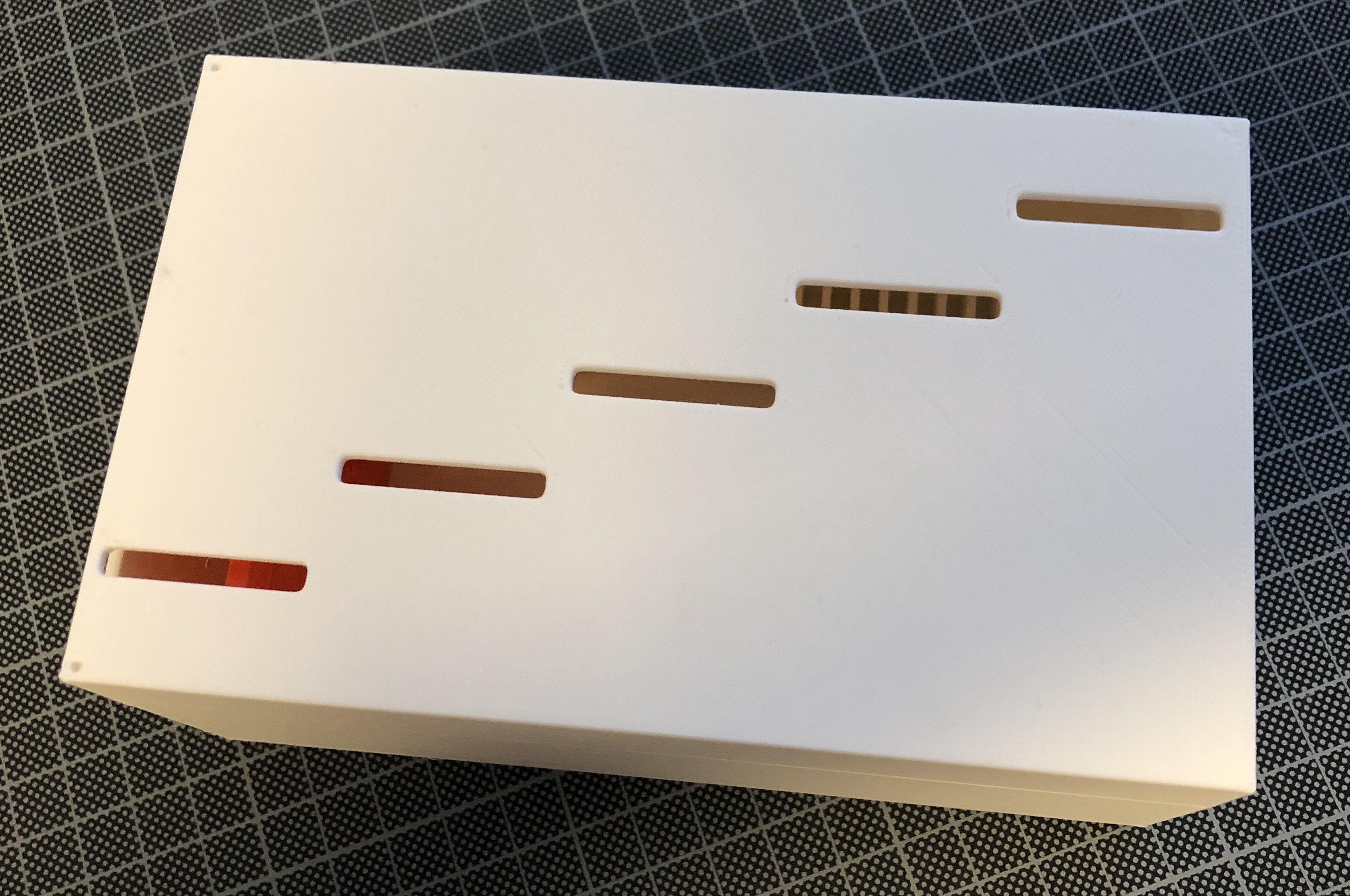 Filament and Printer Test Card Holder by GRO | Download free STL model ...