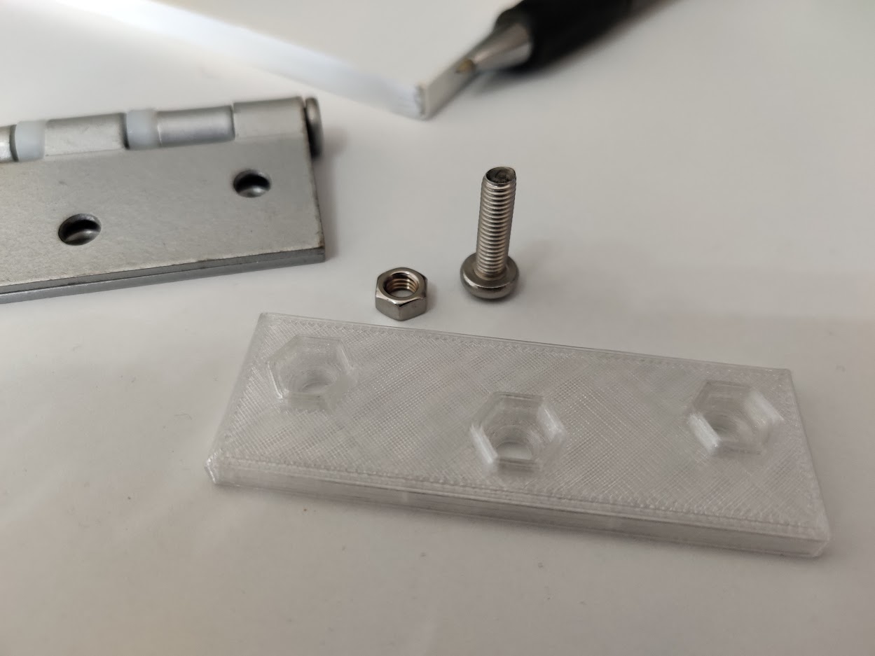Hinge Connector by Nadav Halwany | Download free STL model | Printables.com