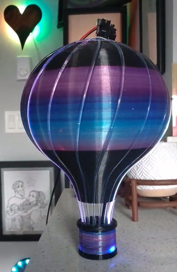 Large Fiber Optic Balloon by ItsMrJP | Download free STL model ...