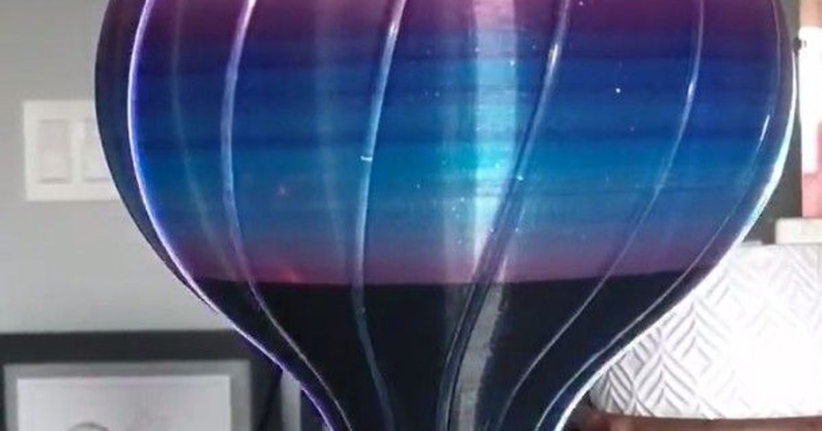 Large Fiber Optic Balloon by ItsMrJP | Download free STL model ...