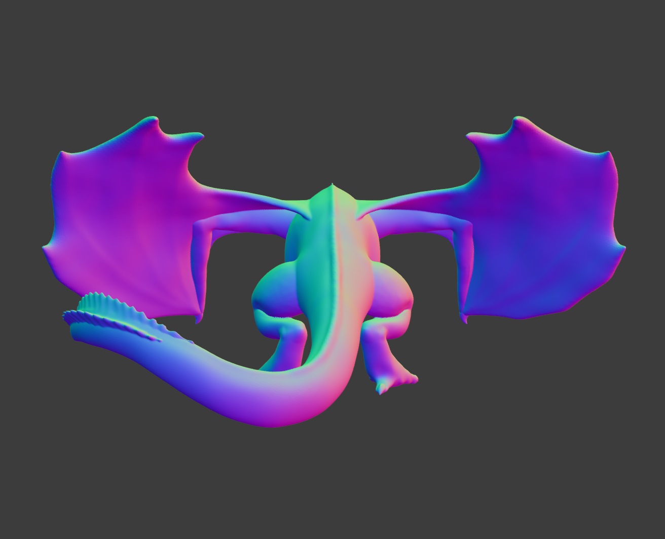 Simple Dragon Figurine by Macroglossum | Download free STL model ...