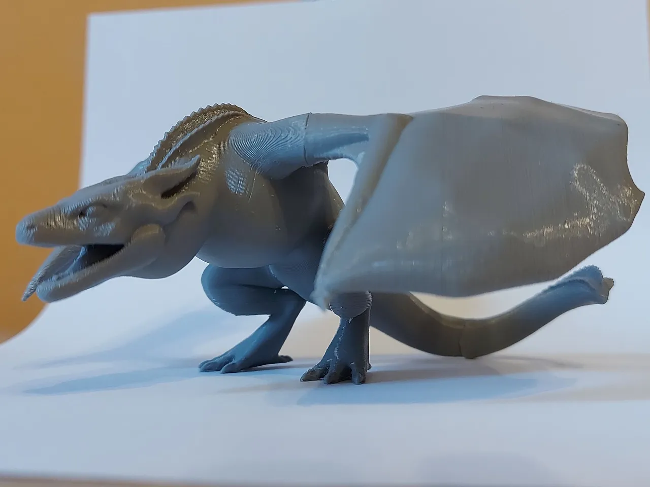 Simple Dragon Figurine by Macroglossum | Download free STL model ...
