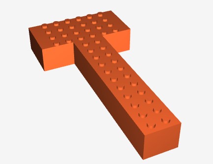 lego T by Cameron Smith | Download free STL model | Printables.com