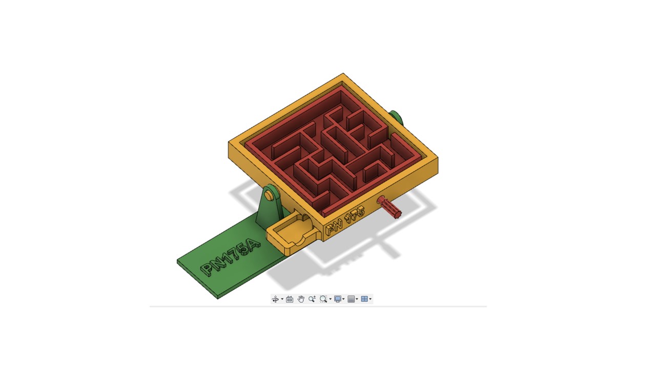 Simple Labyrinth Tilt Maze von PhDGoSlowAncient | Kostenloses STL ...