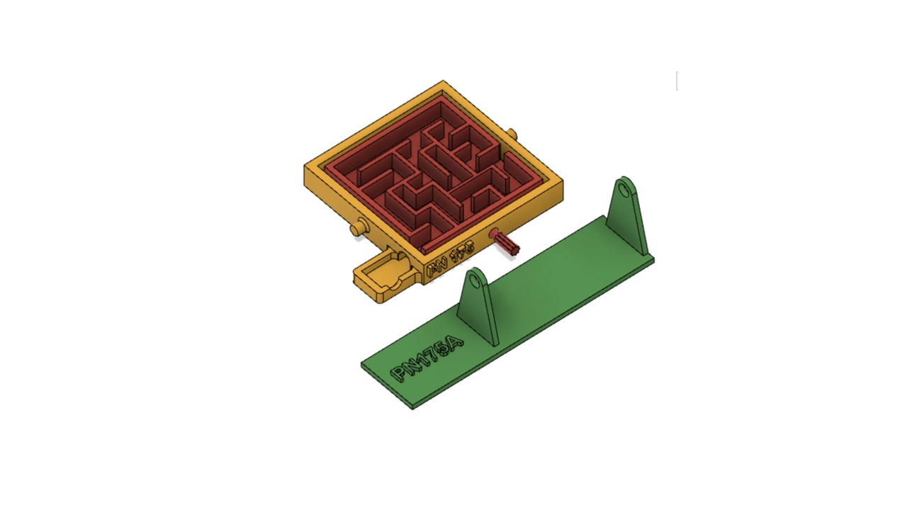 Simple Labyrinth Tilt Maze von PhDGoSlowAncient | Kostenloses STL ...