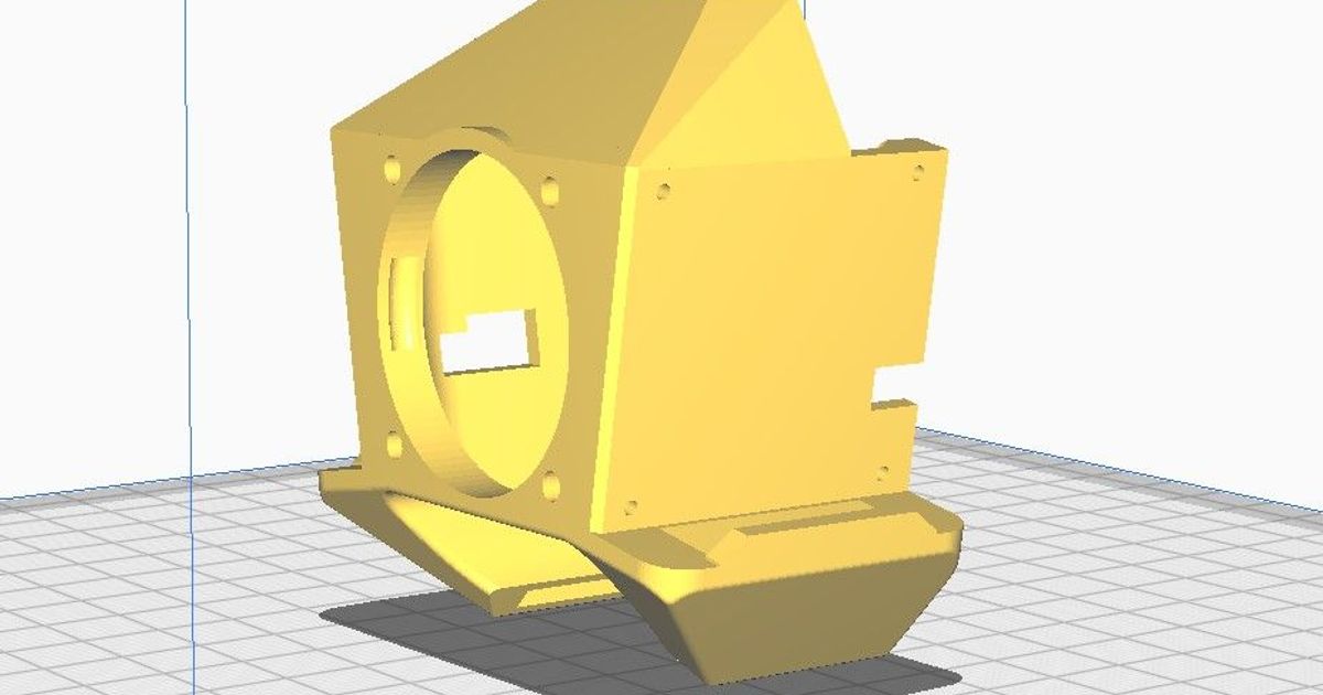 Ender 7 fan shroud remix by Alexeus | Download free STL model ...