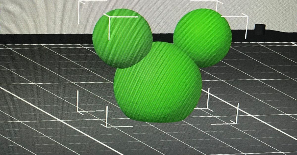 MICKEY MOUSE VALVE STEM CAP by BUDS3D | Download free STL model ...