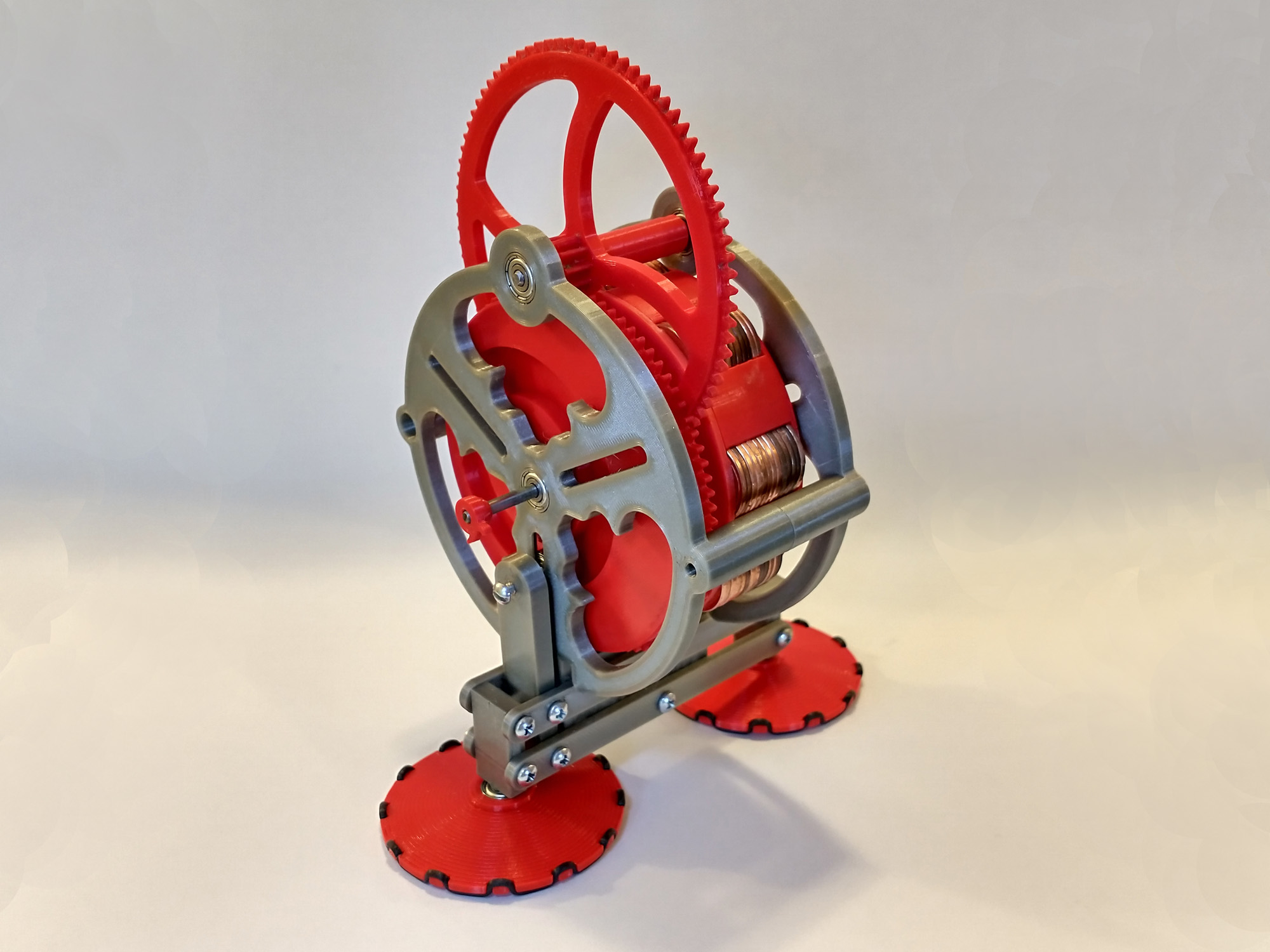Gyroman 4: Walking Gyroscope by LoboCNC | Download free STL model ...
