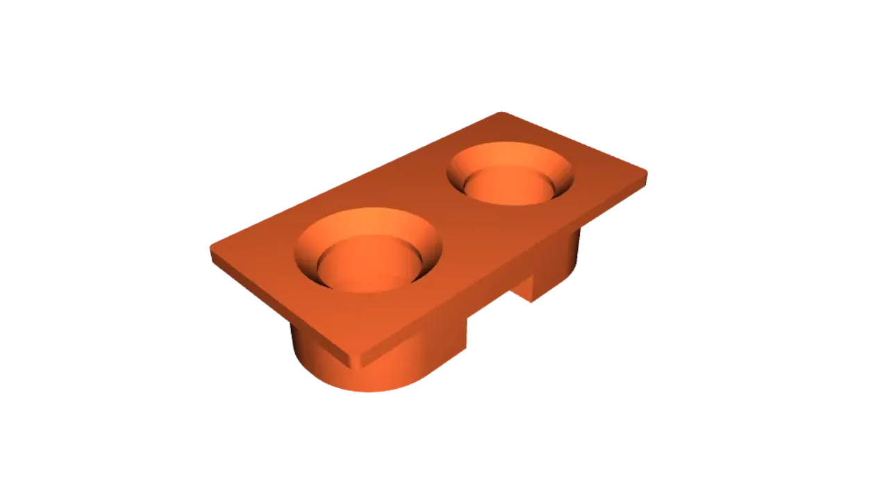 Ultrasonic Sensor Case Hc Sr04 By Cohenco Download Free Stl Model