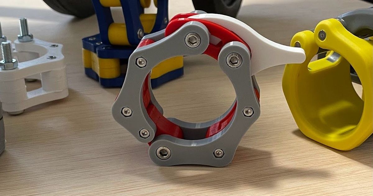 Olympic Barbell Collar by TrachtorBeam | Download free STL model ...