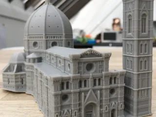 Florence Cathedral , Italy by MiniWorld3D | Download free STL model ...