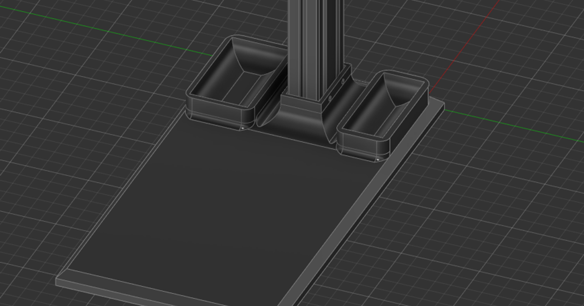 Stand with trays for Vector3Ds Threaded Insert Press by HeyItsTor ...