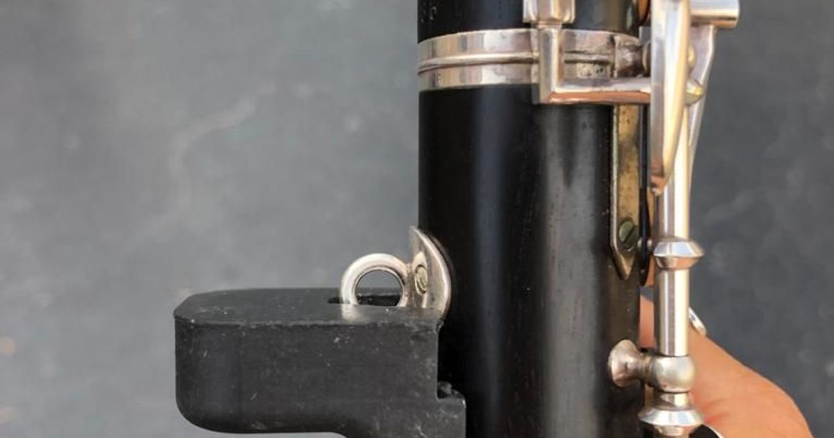 Thumb rest for Oboe Clarinet by Dianos | Download free STL model ...