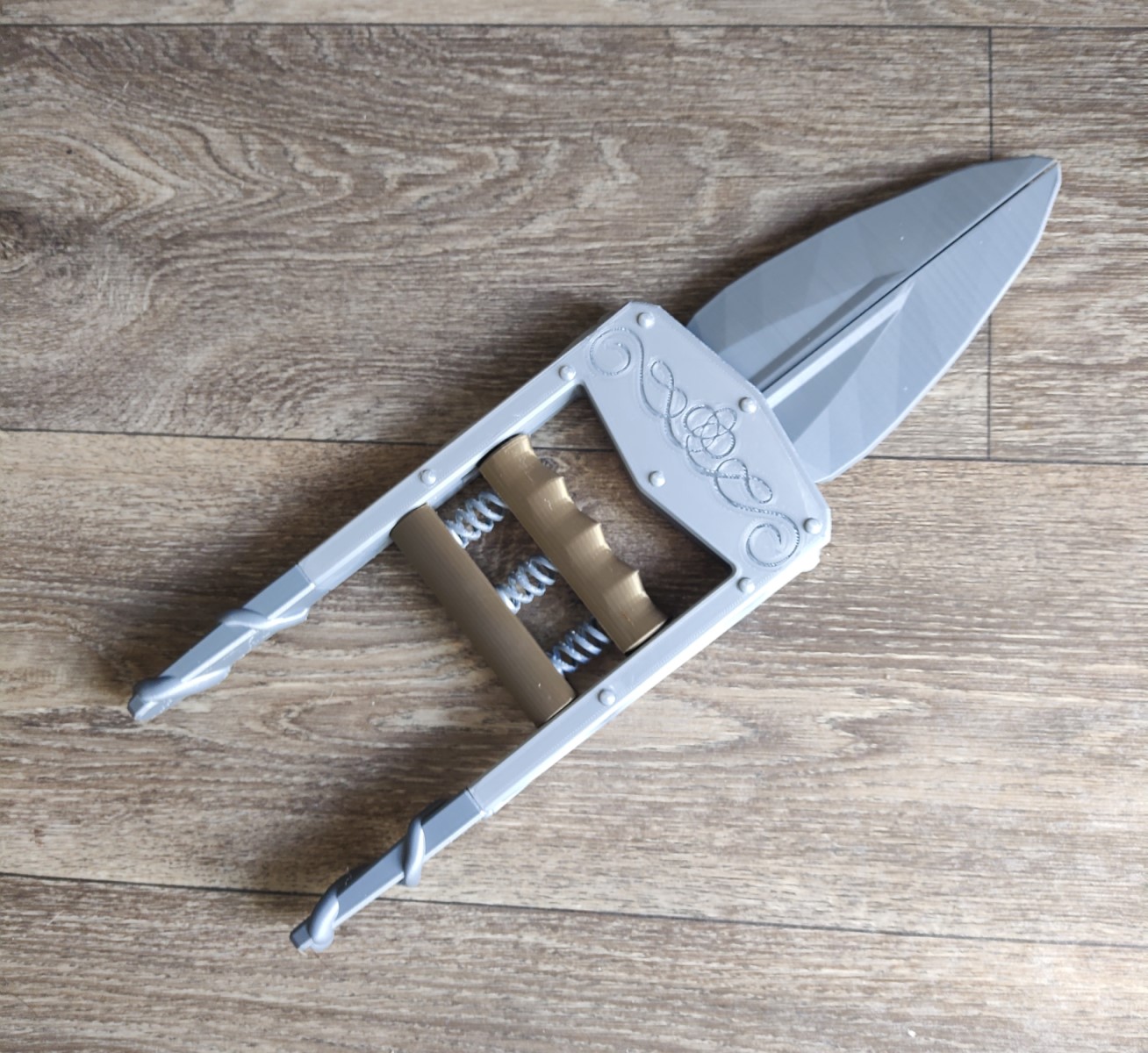 Indian Scissor Katar by Onino | Download free STL model | Printables.com