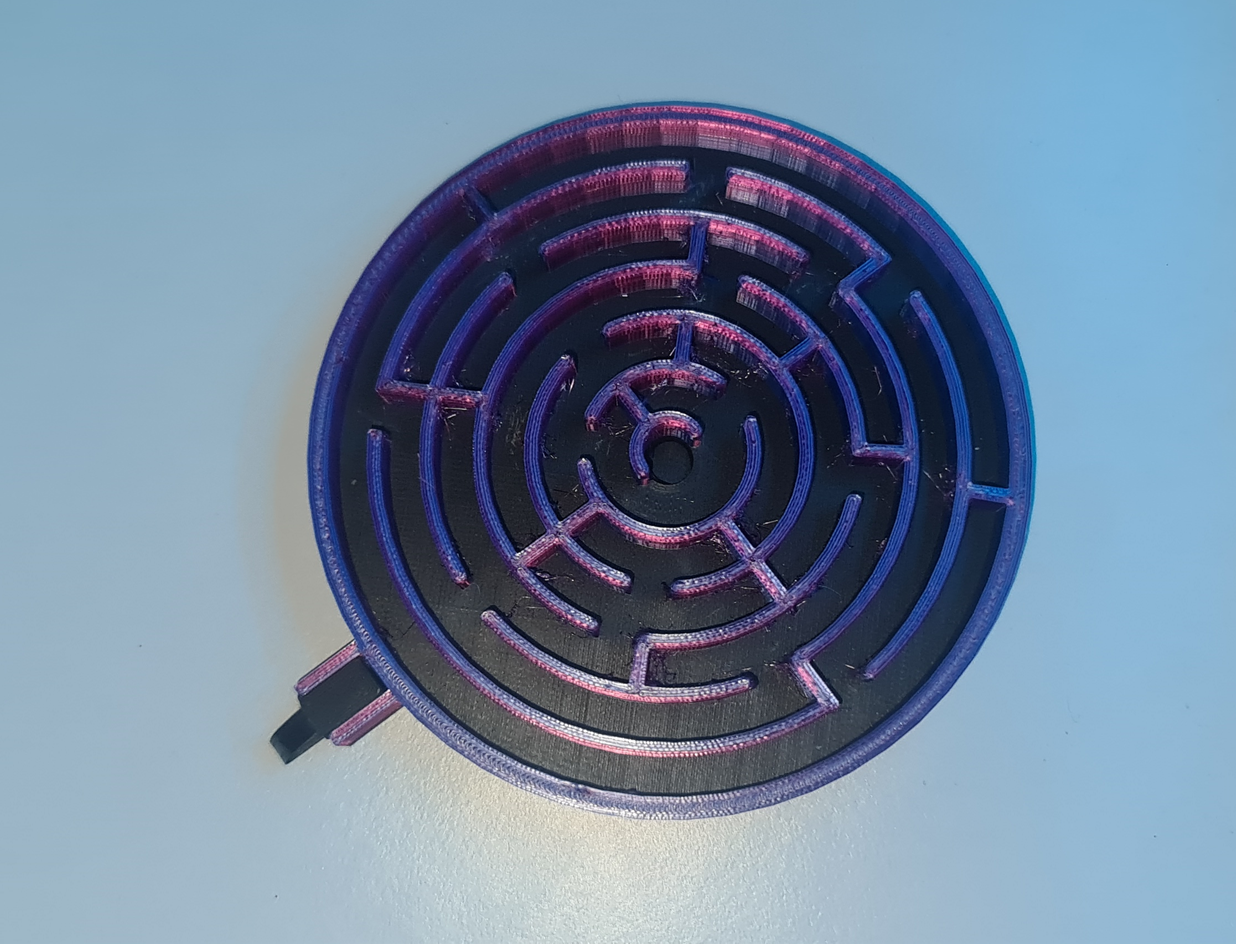 simple circle ball maze by Hatzi | Download free STL model | Printables.com