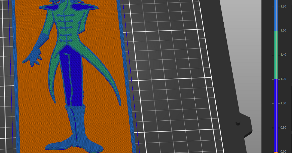 Rouxls Kaard litograph by Senior.Euhenio | Download free STL model ...