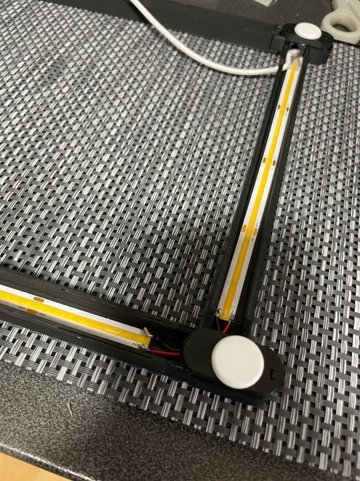 Bambu Lab X1 AMS Riser frame with Led's by Gavin-R | Download free STL ...