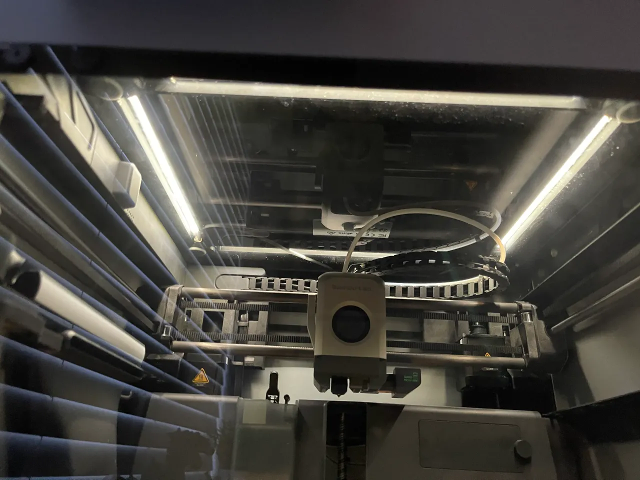 Bambu Lab X1 AMS Riser frame with Led's by Gavin-R | Download free STL ...