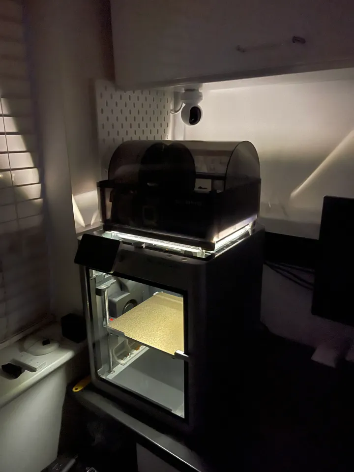 Bambu Lab X1 AMS Riser frame with Led's by Gavin-R | Download free STL ...