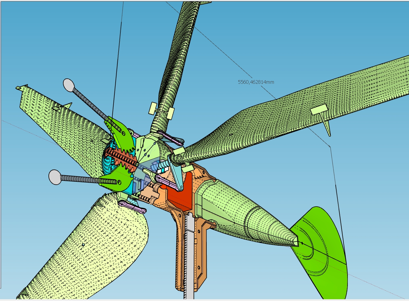 Windgenerator Ø 62cm by astfaellergerald | Download free STL model ...