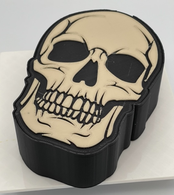 Halloween Skull Candy Box by chris | Download free STL model ...