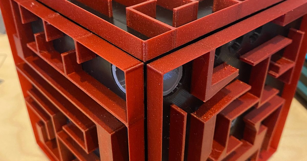 Cube Marble Maze by Jetfighter 538 | Download free STL model ...