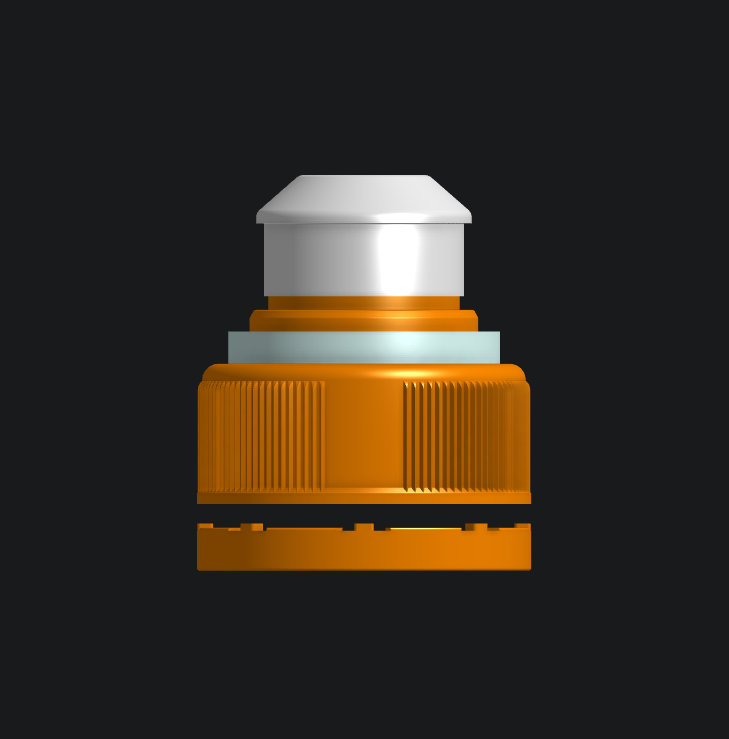 Bottle Cap (Bonaqua) by Arctic3Design | Download free STL model ...