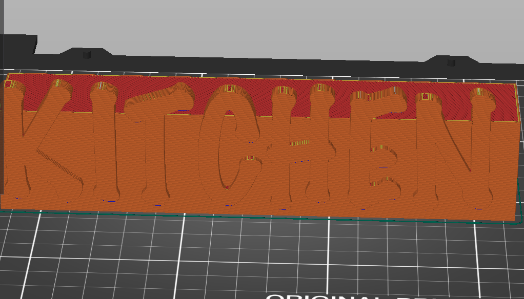 Kitchen sign by James Andrews | Download free STL model | Printables.com