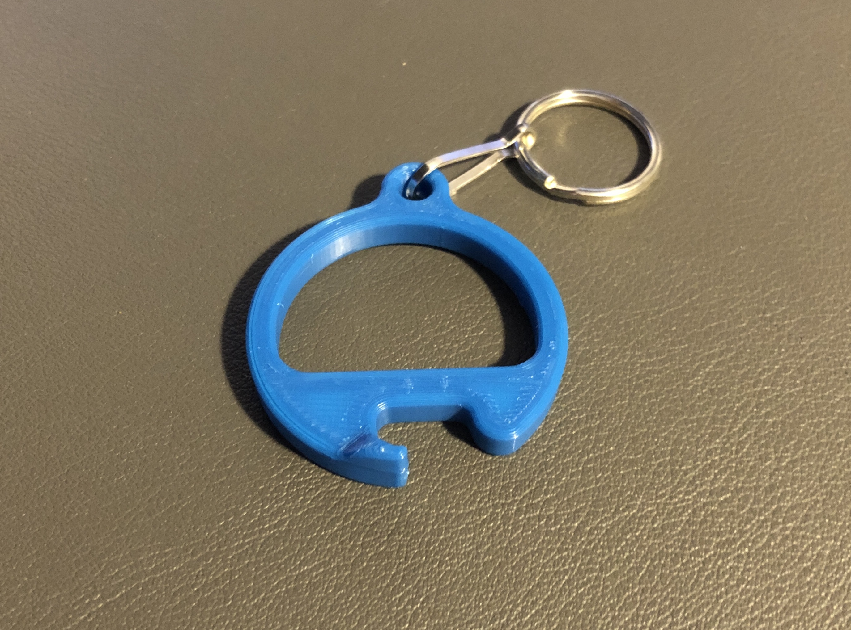Minimalistic Bottle Opener Keychain by 3DVJ Models | Download free STL ...