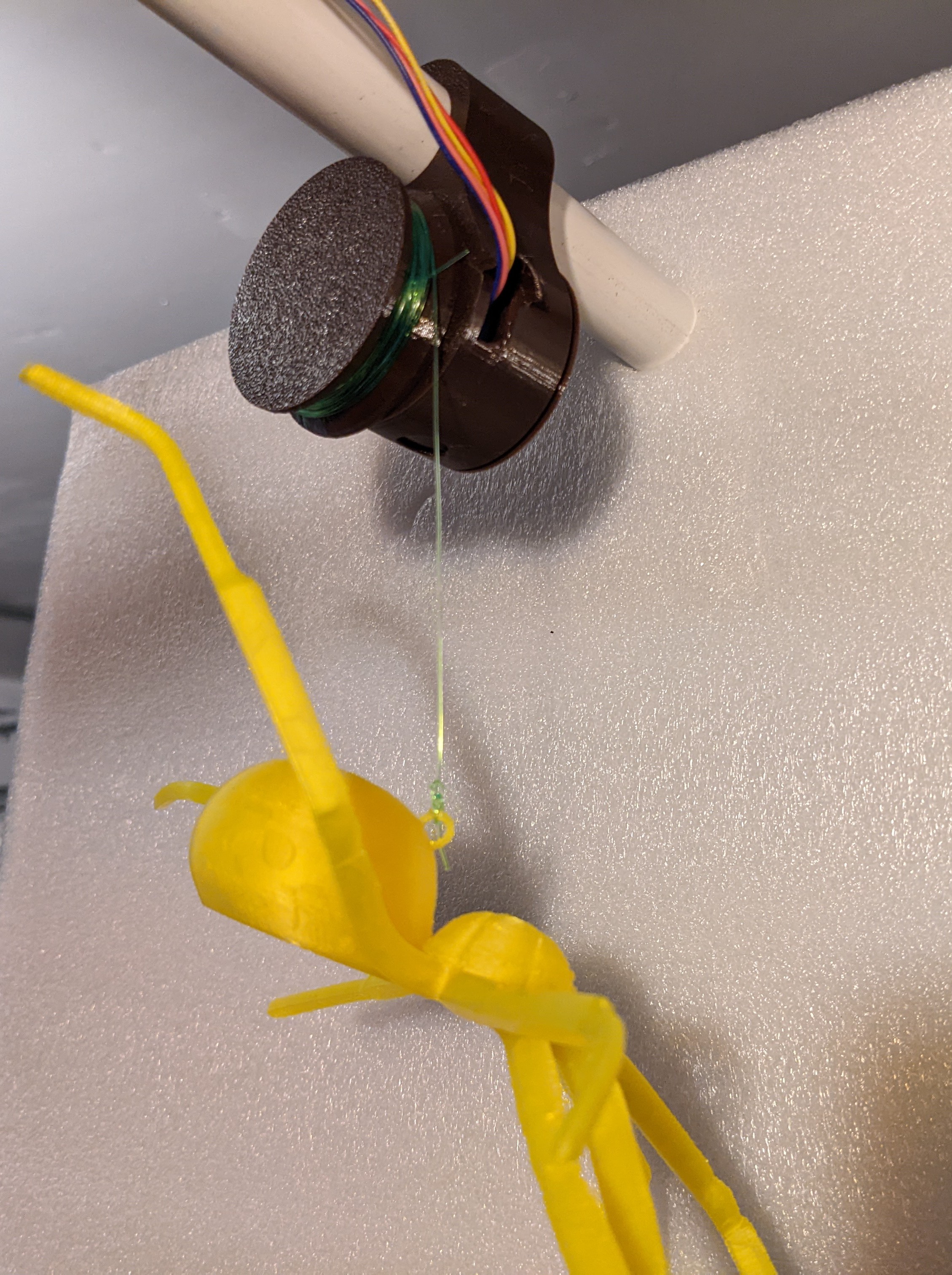 Spider Steppers (aka 28BYJ-48 stepper to 1/2 PVC Pipe) by ewr2san ...