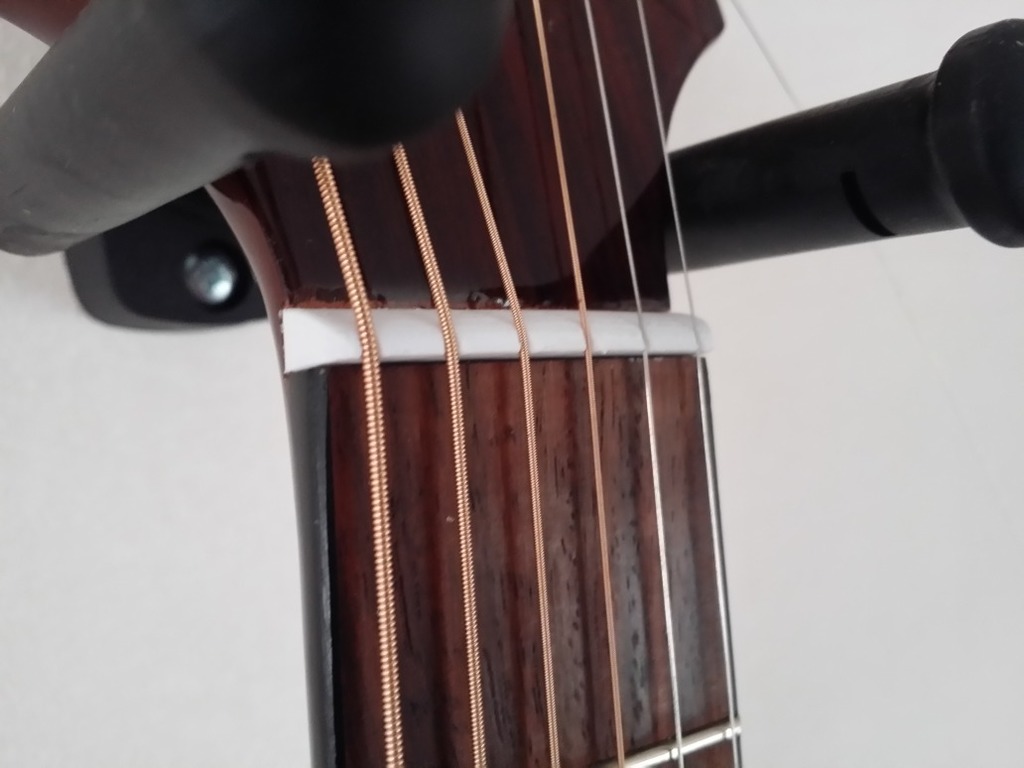 Awesome Customizable Top Nut for guitar, bass or any string instrument ...