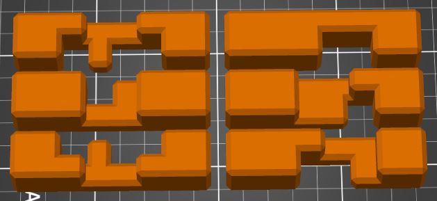 Burr Puzzle (parametric) by Daedelus | Download free STL model ...
