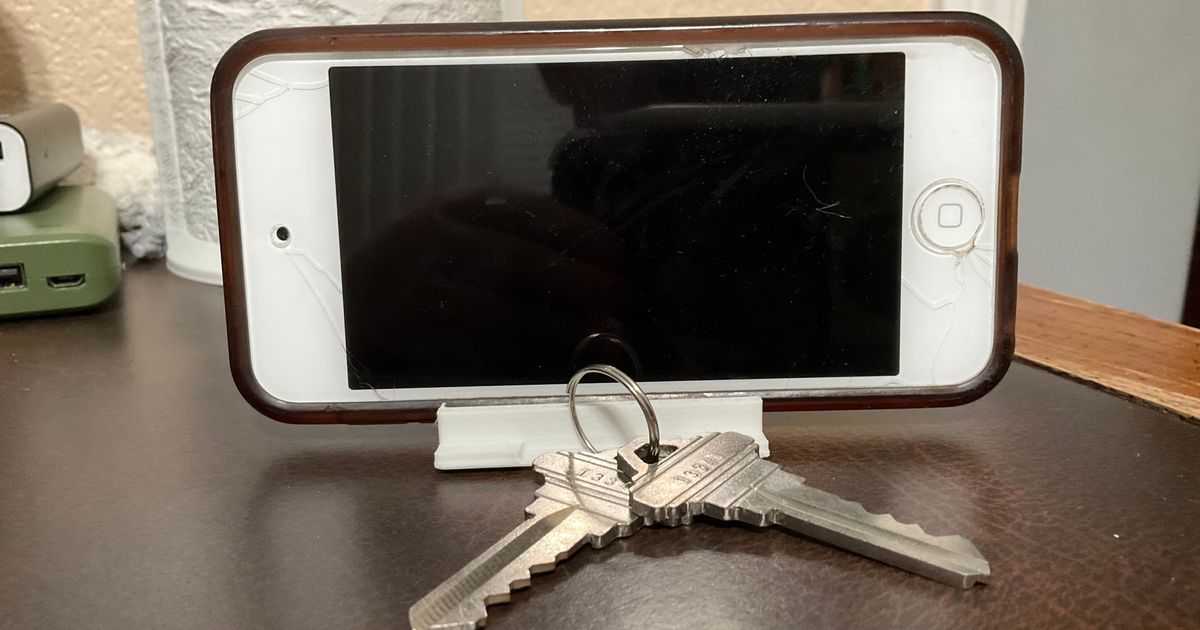 Universal iPhone key chain stand par SpaceFinder | Téléchargez ...