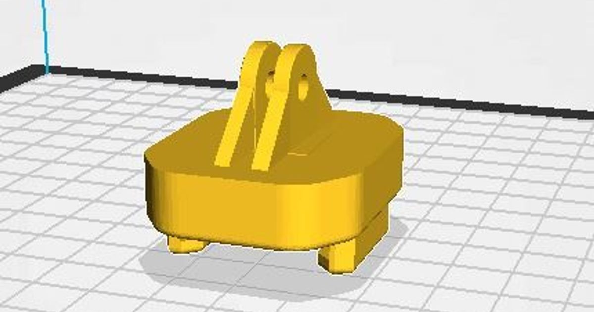 Base con soporte Gopro by Sebastián | Download free STL model ...