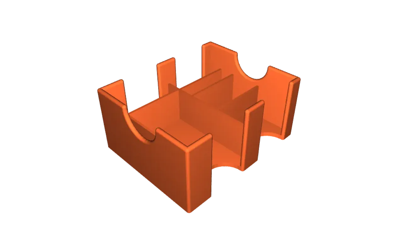 OpenSCAD - HeroQuest field tray by Starwhooper | Download free STL ...