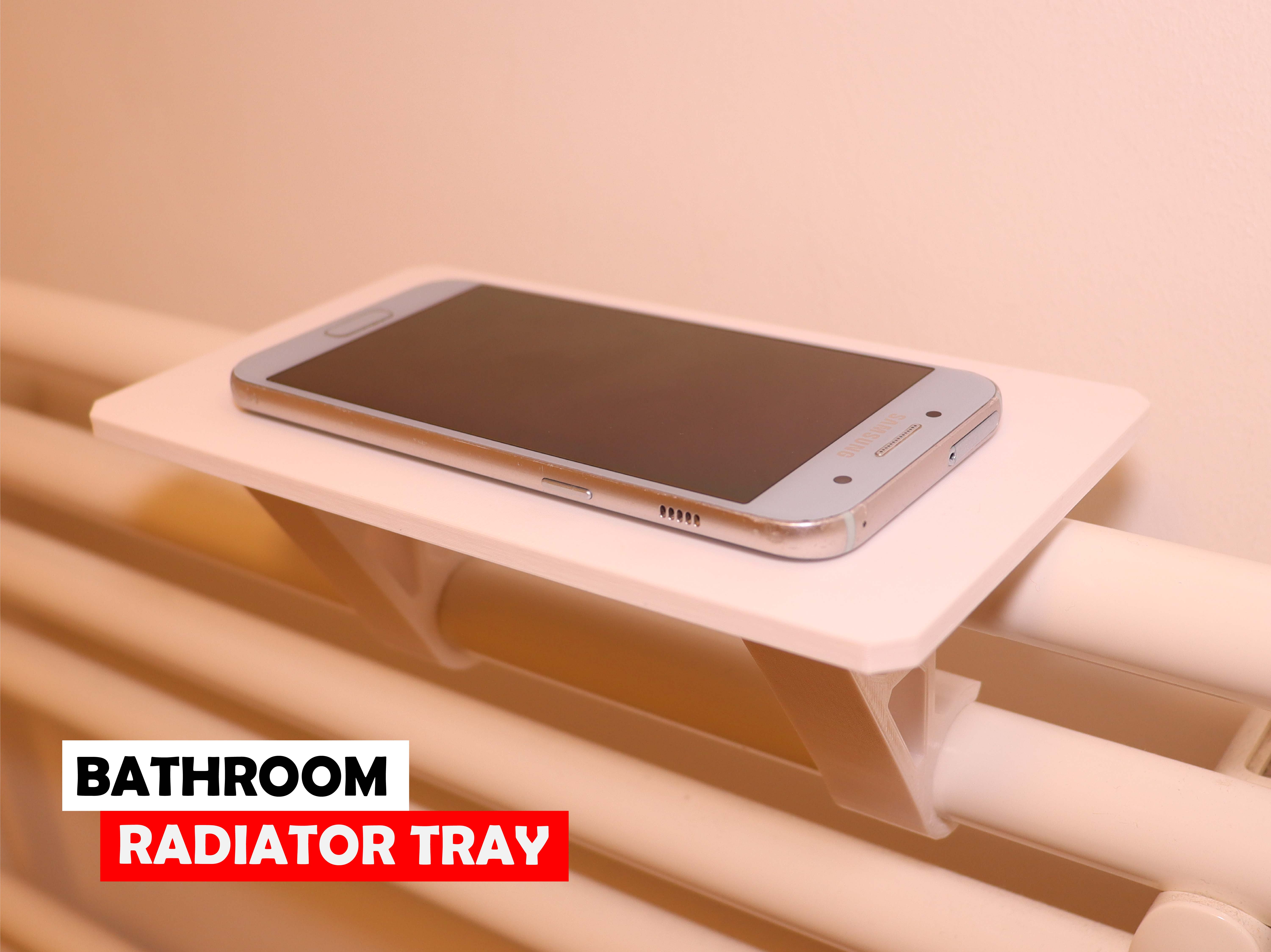 Bathroom Radiator Tray / Storage Box by CUBE3DWORLD | Download free STL ...