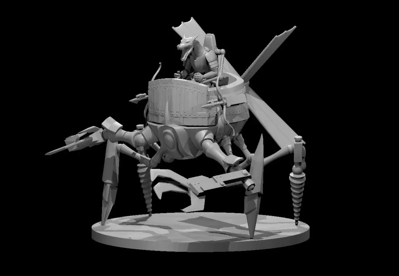 Kobold Mech by MZ4250 | Download free STL model | Printables.com