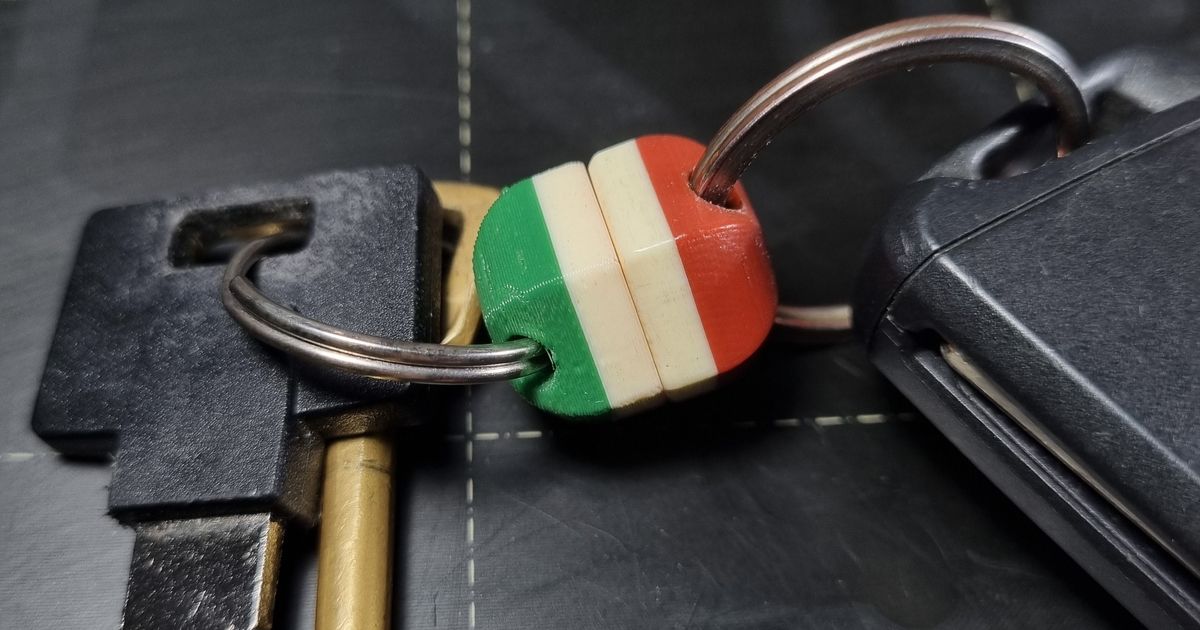 Multi-purpose Magnetic Key Chain by Rodrim | Download free STL model ...