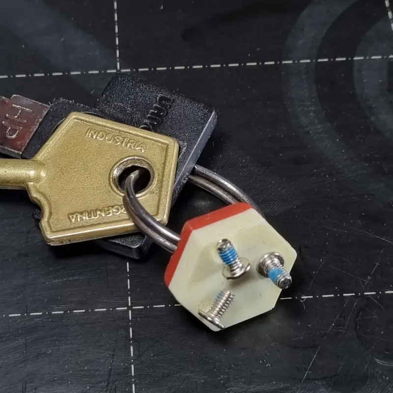 Multi-purpose Magnetic Key Chain by Rodrim | Download free STL model ...