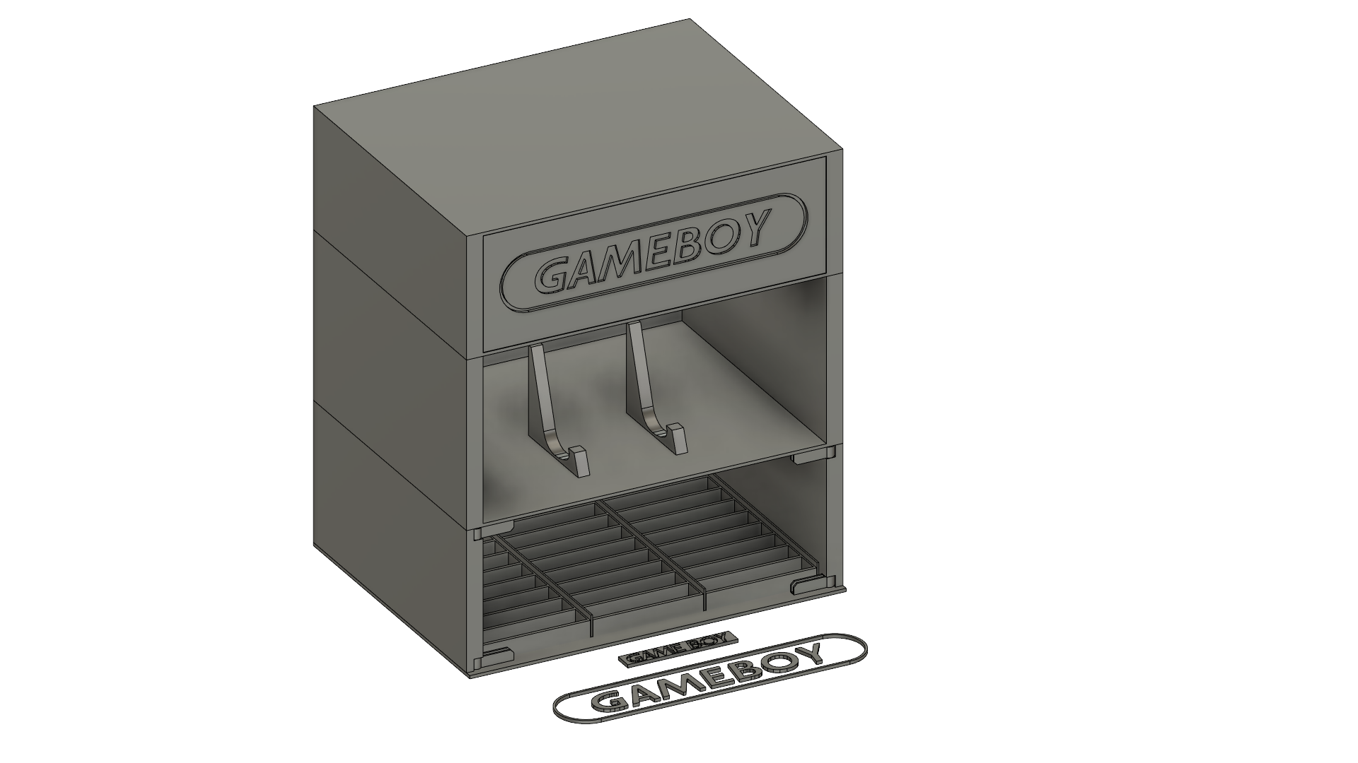 Gameboy Gallery by Ghosa2k | Download free STL model | Printables.com