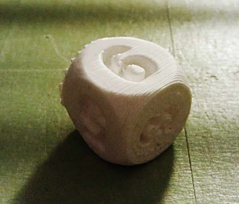 Six Sided Die by aeva | Download free STL model | Printables.com
