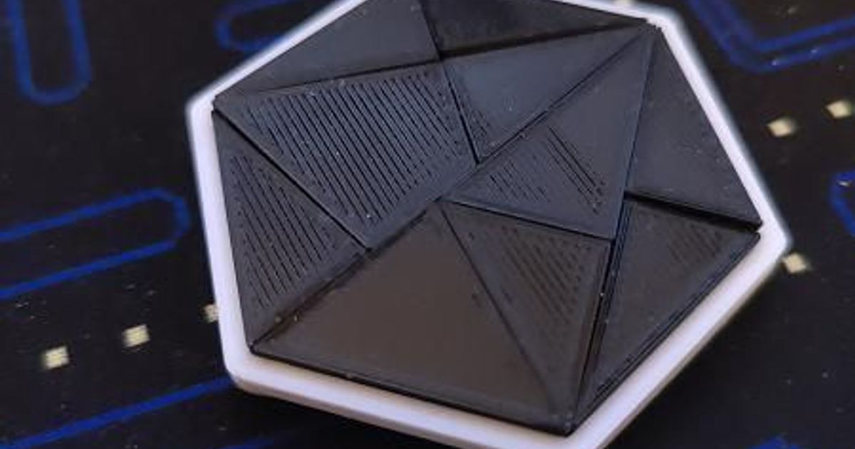 Simple Hex Puzzle (lvl 4) by Kaltern e'Daw | Download free STL model ...