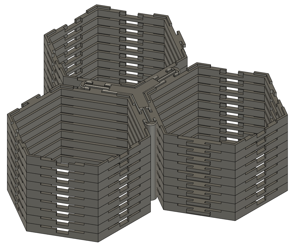 Fallout Board Game Hex Tile Frames and Holder by Joe-OSU- | Download ...