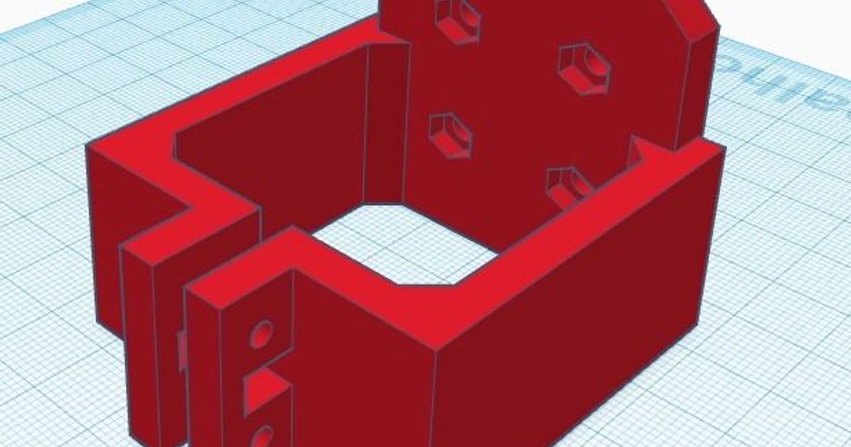 MK8 mount for E3D XY Base by EduOzzy | Download free STL model ...