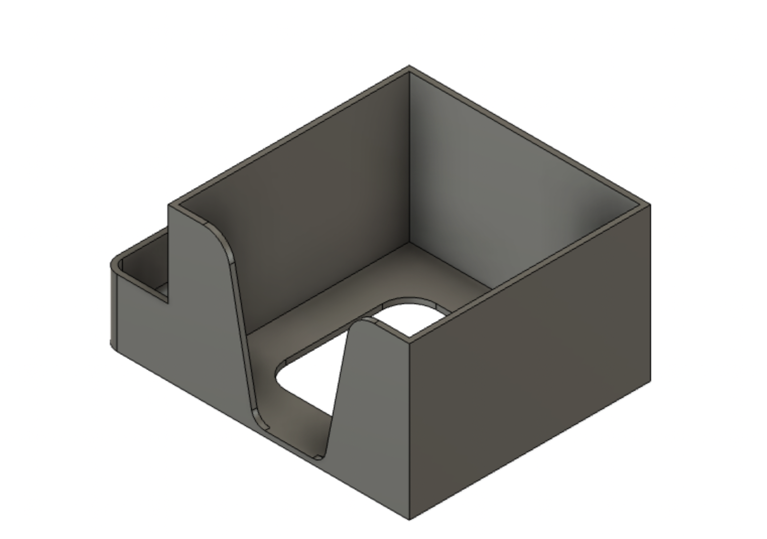 Post It Notes holder with paper clips storage por amirchen | Descargar ...